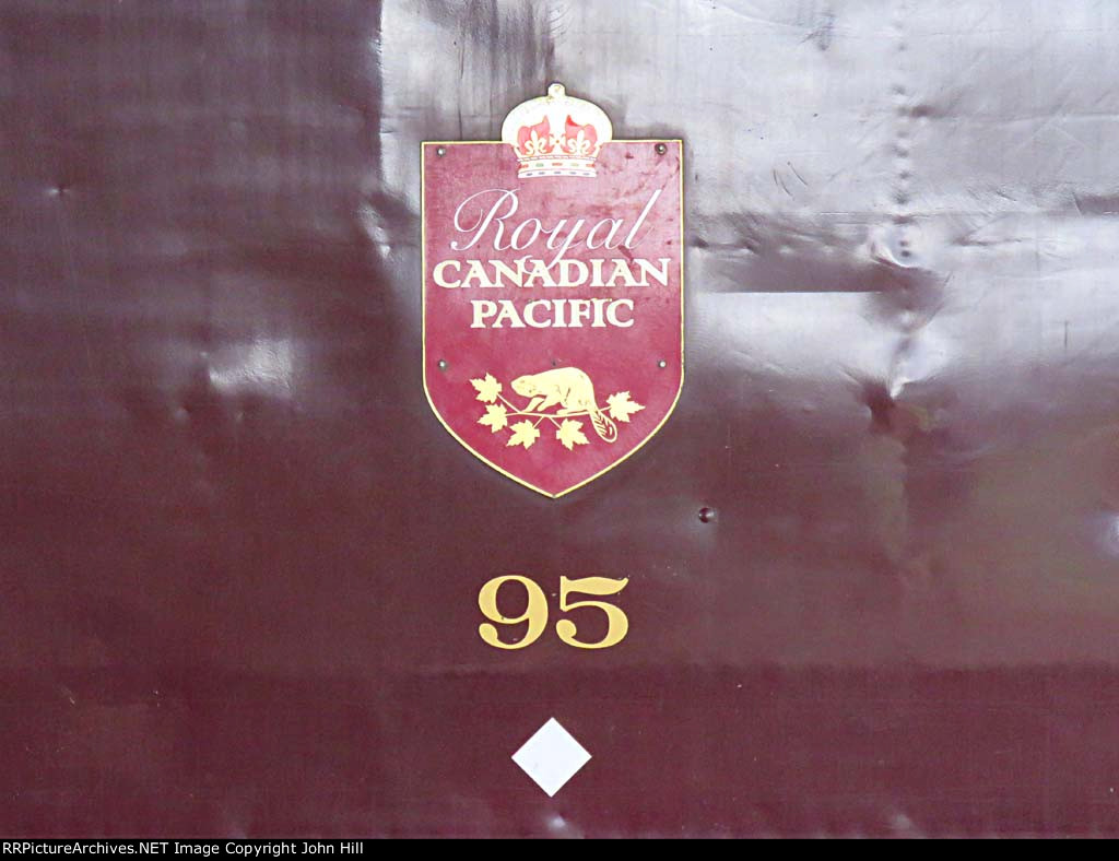 CP 95 on "Royal Canadian Pacific" train